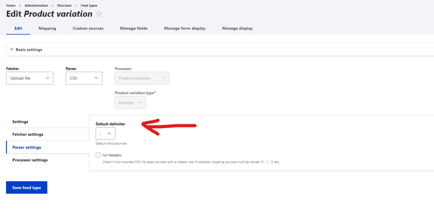Feeds and Drupal Commerce 2 / Drupal 9 | Seoandwebdesign.com